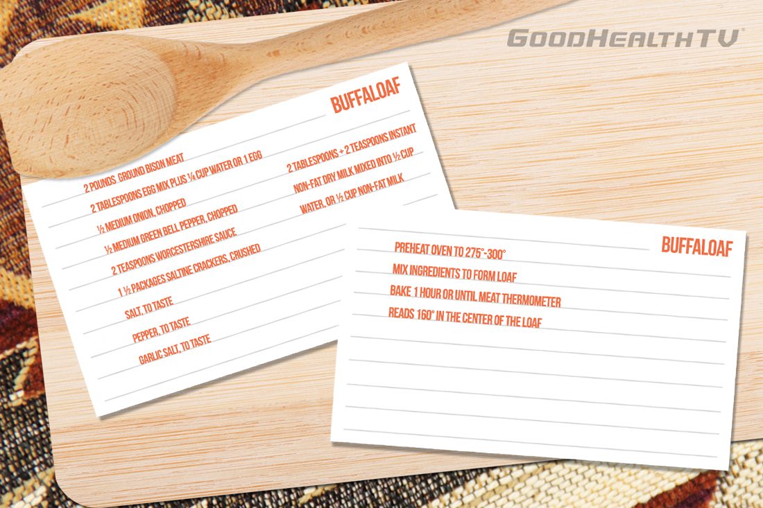 Buffaloaf – Cooking with Commods - Native Reach